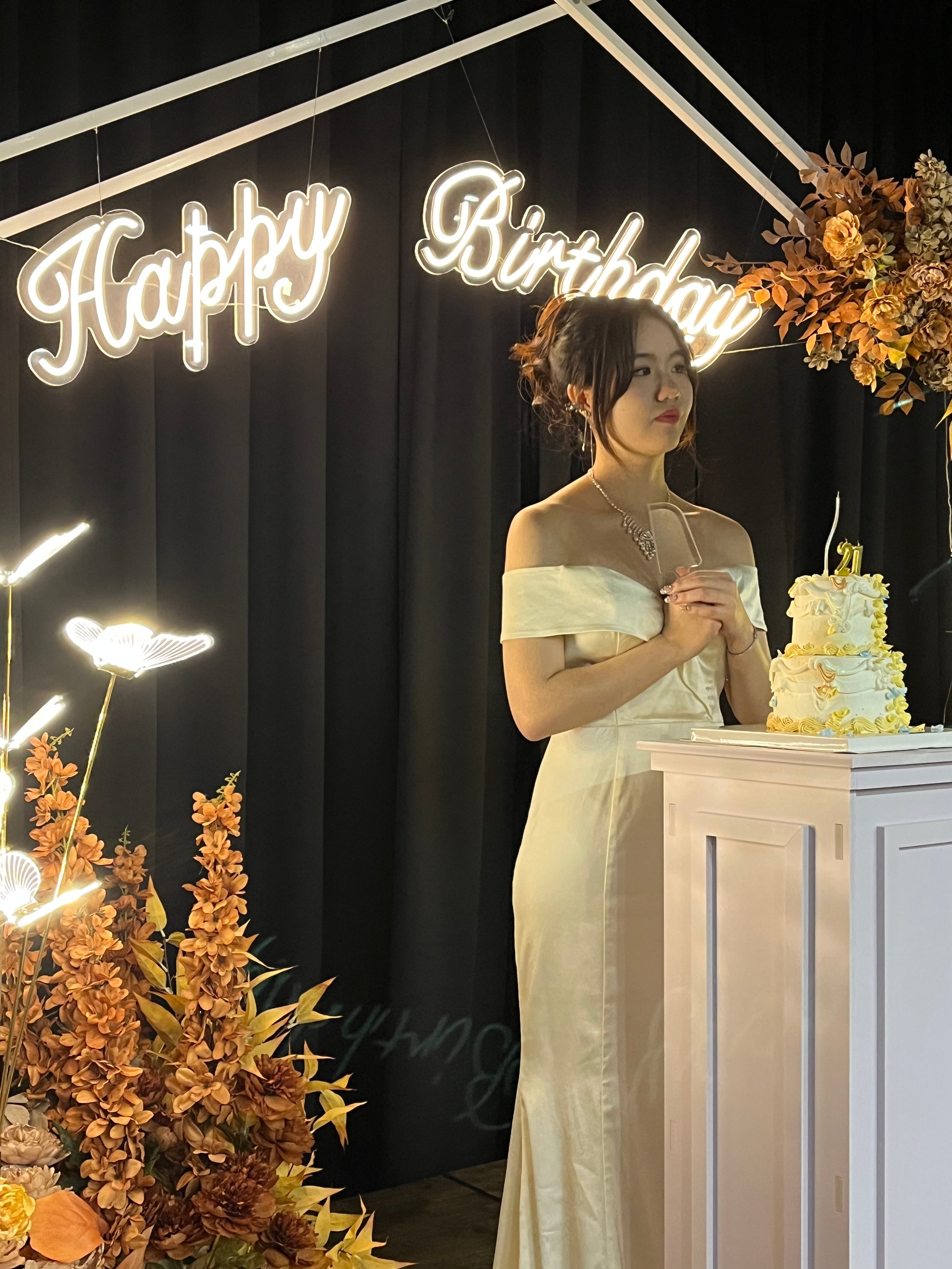 Elegant Birthday Celebration Setup – AS EASY AS RENT