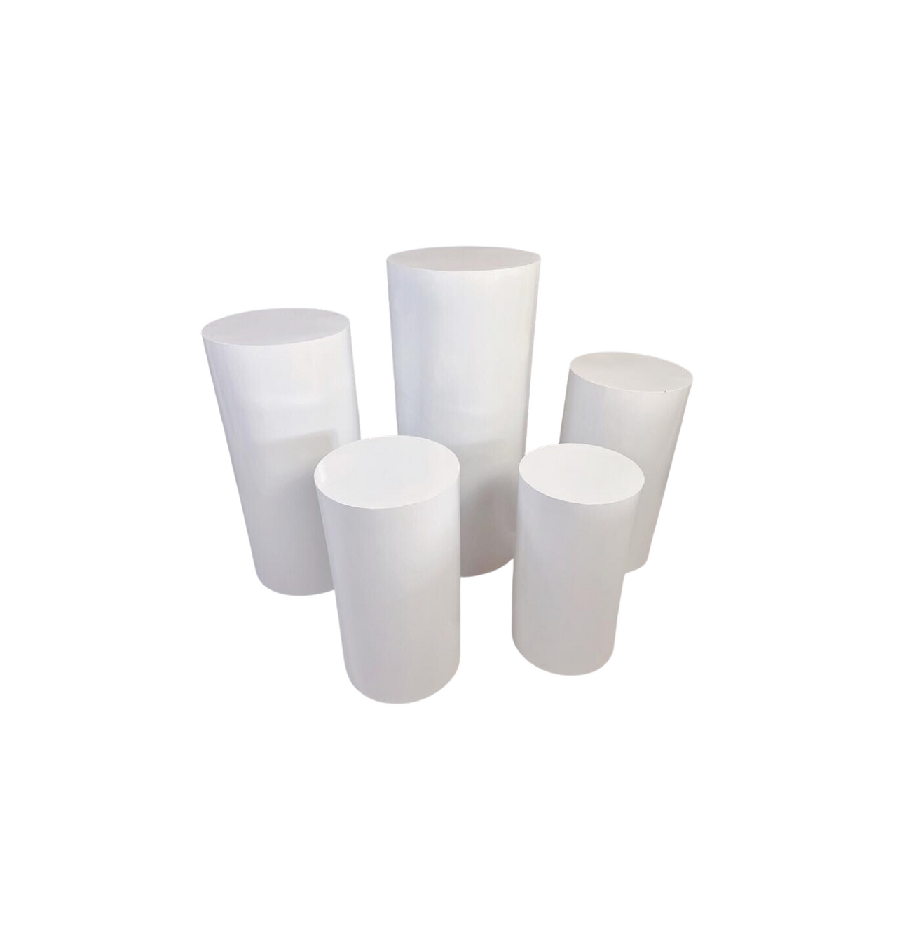 Pedestal Dessert Table Cylinder – AS EASY AS RENT